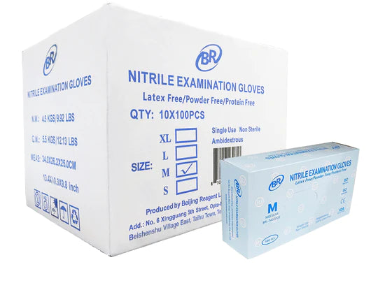 Nitrile Exam Glove 10BX/CS — Med Depot
